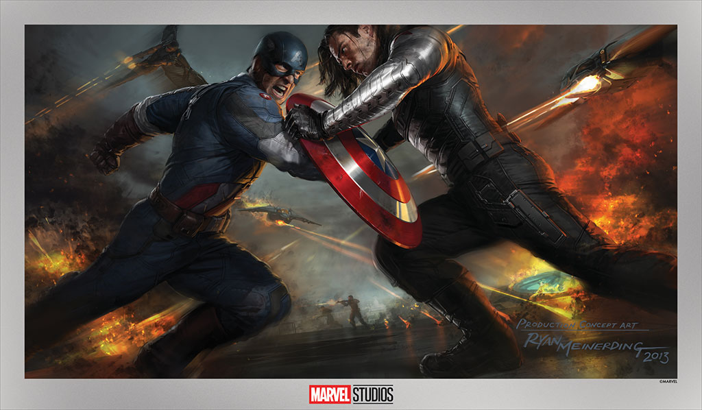 Captain America: The Winter Soldier by Ryan Meinerding - Poster Pirate