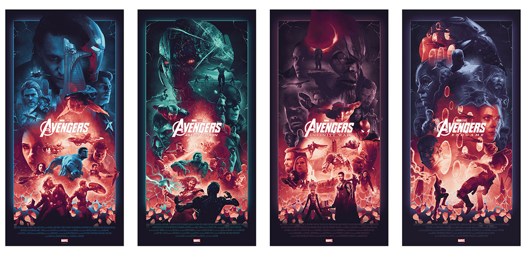 Avengers Infinity Saga by John Guydo - Poster Pirate