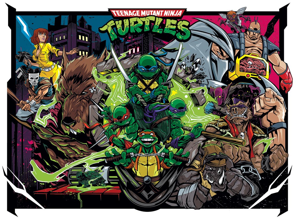Teenage Mutant Ninja Turtles by Dayne Henry Jr. & Nausicaä by Andrew ...