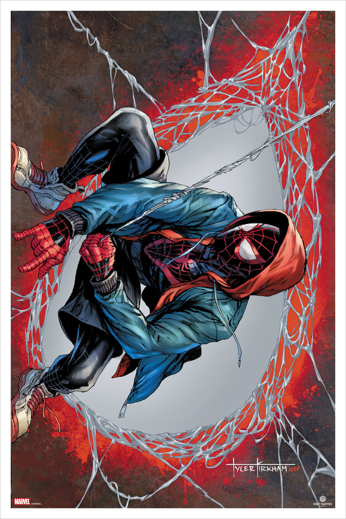 Spider-Gwen & Miles Morales by Tyler Kirkham - Poster Pirate