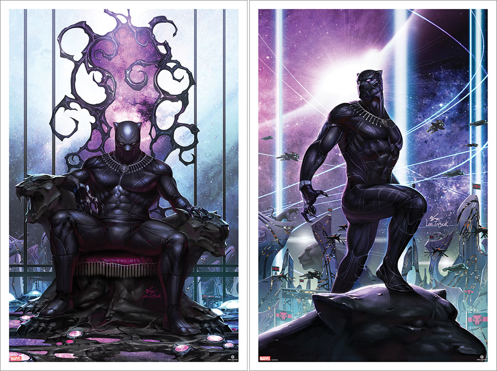 Black Panther #1 & #3 by InHyuk Lee - Poster Pirate