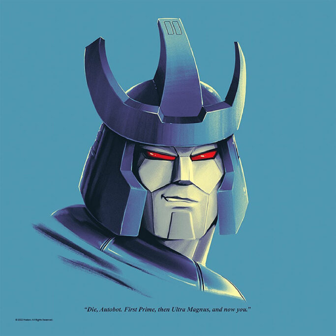 Bot Shots - Transformers '86 Portraits by Matt Ferguson - Poster Pirate