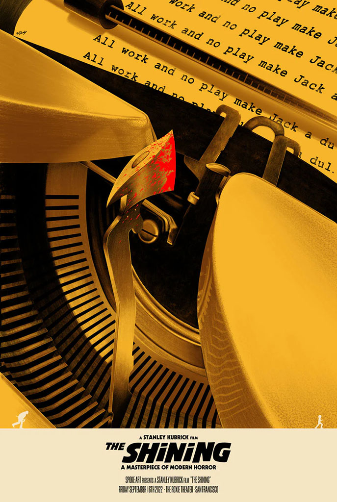 The Shining by Doaly & A Clockwork Orange by James Hobson - Poster Pirate