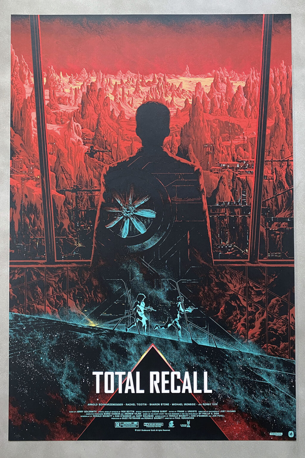 Total Recall - Variant by Kilian Eng - Limited Edition Posters - Poster ...