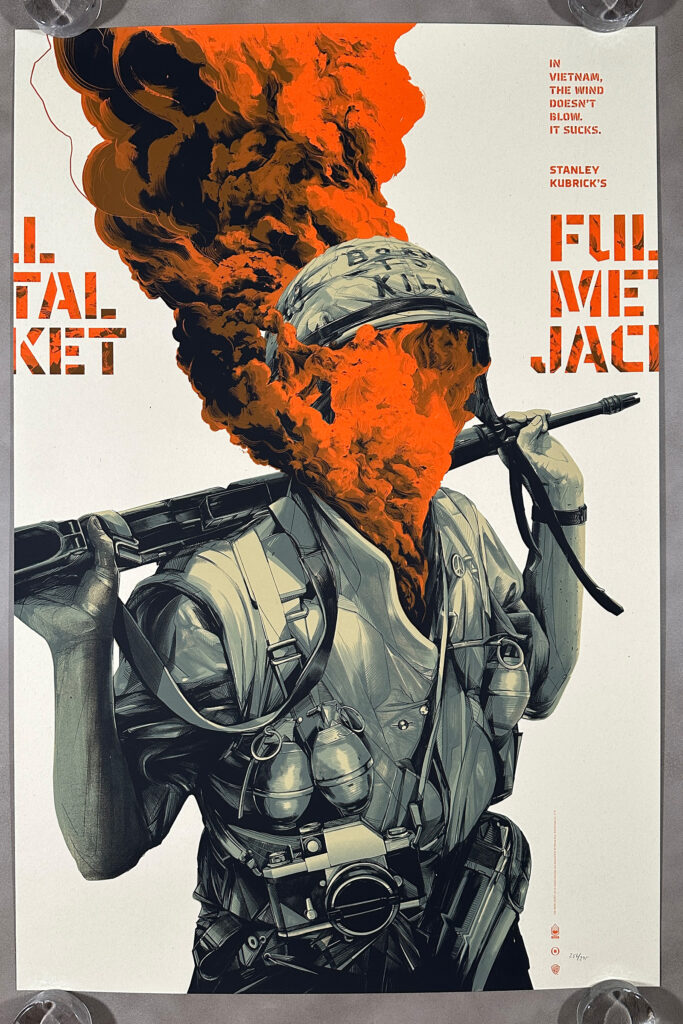 Full Metal Jacket by Oliver Barrett - Alternative Movie Poster - Poster ...
