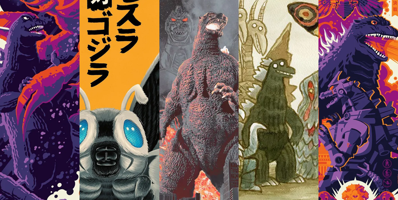 70 Years of Godzilla by Spoke Art and Ghost X Ghost - Wave 2 - Poster ...